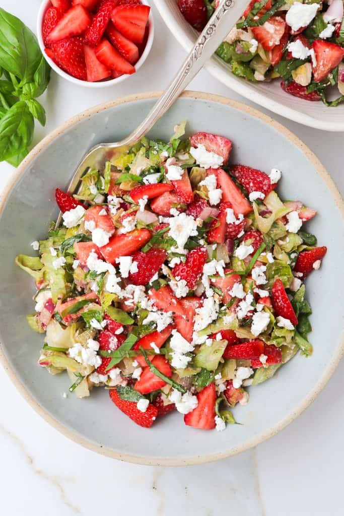 Strawberry Goat Cheese Salad Goodness Avenue