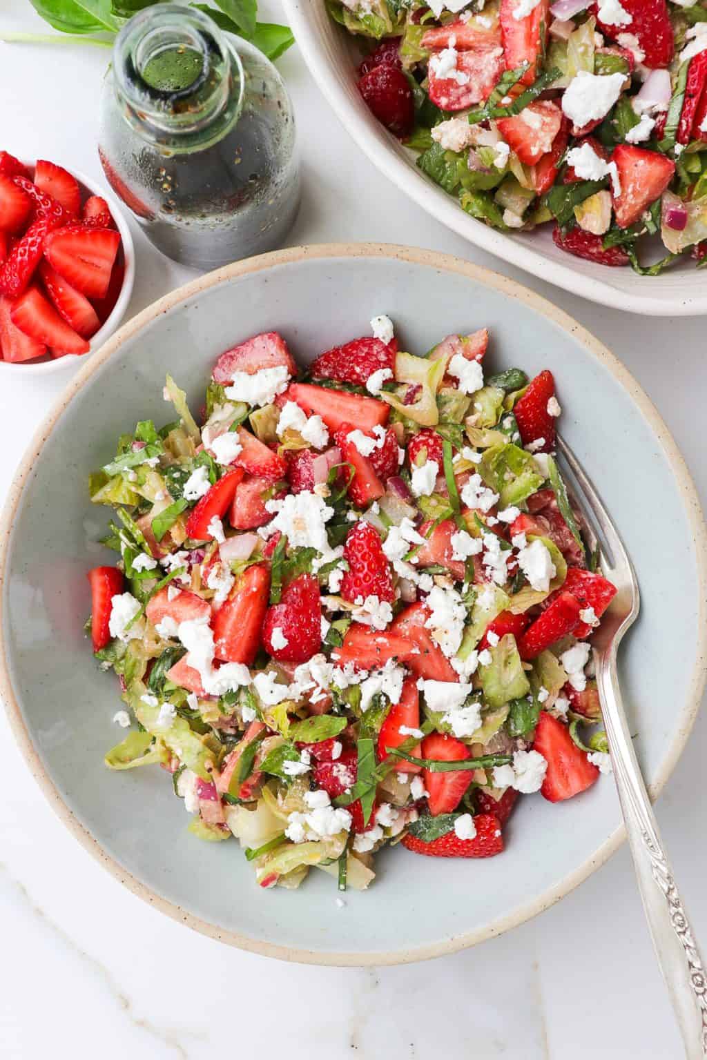 Strawberry Goat Cheese Salad – Goodness Avenue