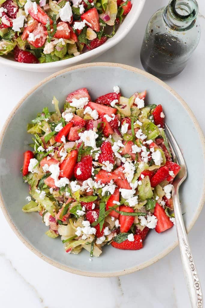 Strawberry Goat Cheese Salad Goodness Avenue