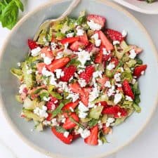 Strawberry Goat Cheese Salad Goodness Avenue