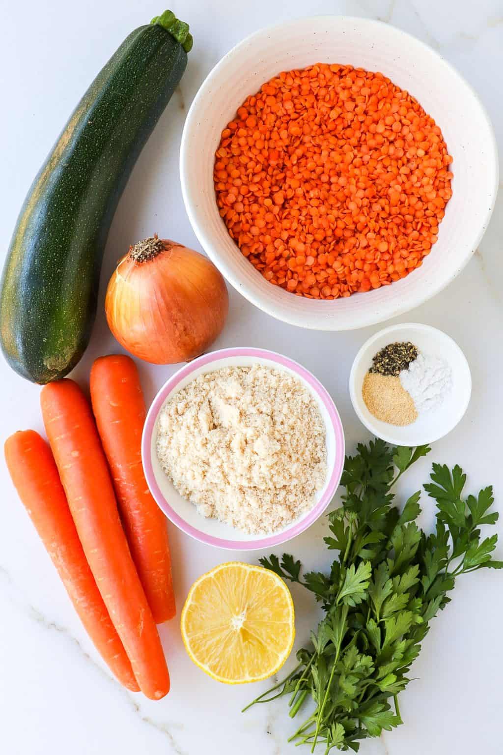 Red Lentil Patties (baked, vegan) – Goodness Avenue
