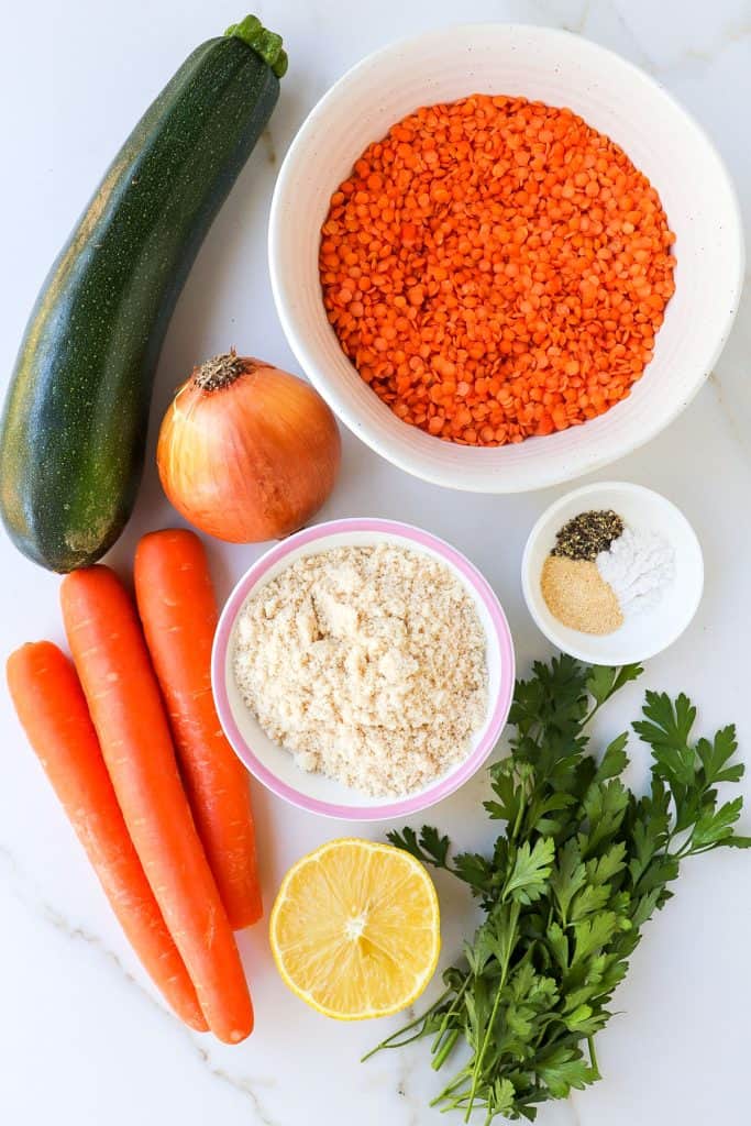 Red Lentil Patties (baked, vegan) – Goodness Avenue