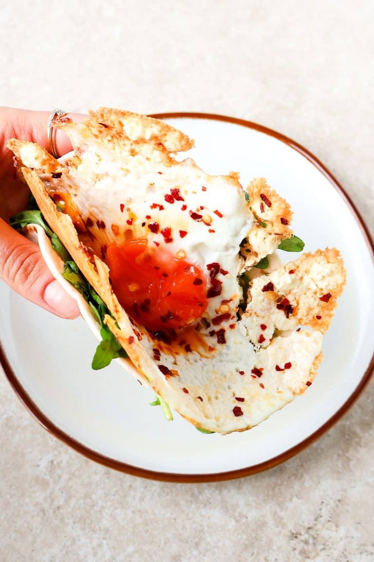 Crispy Feta Fried Eggs – Goodness Avenue