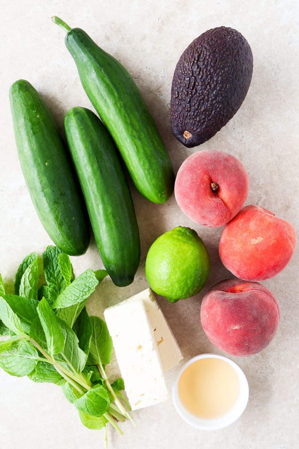 Cucumber Peach Salad – Goodness Avenue