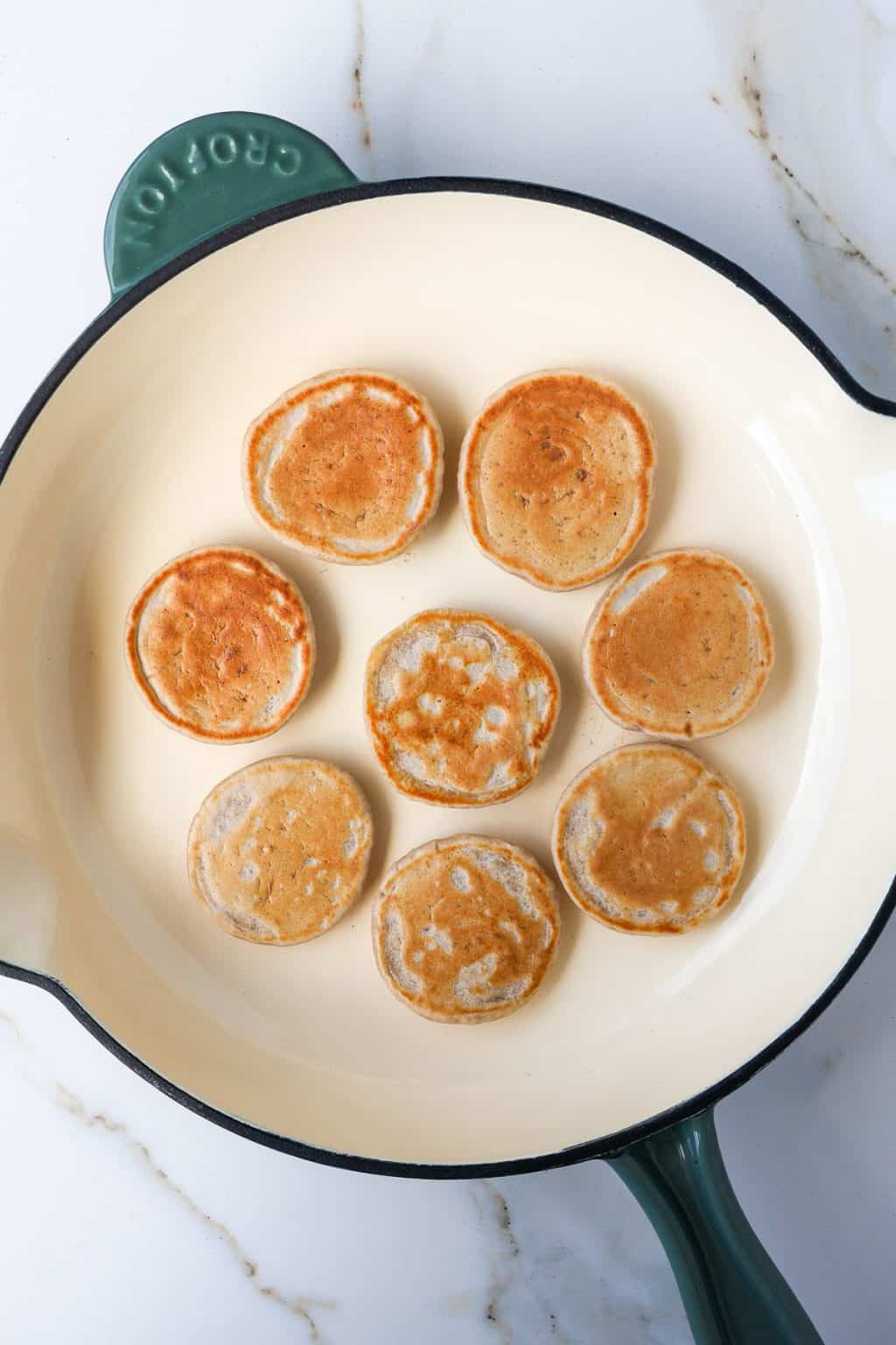 Gluten-Free Blinis with Herbed Cream + Caviar – Goodness Avenue