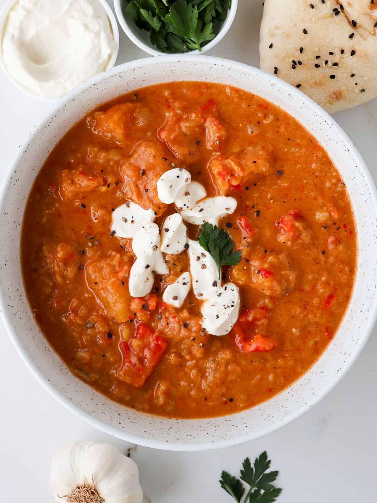 Butternut Squash Red & Pepper Soup – Goodness Avenue