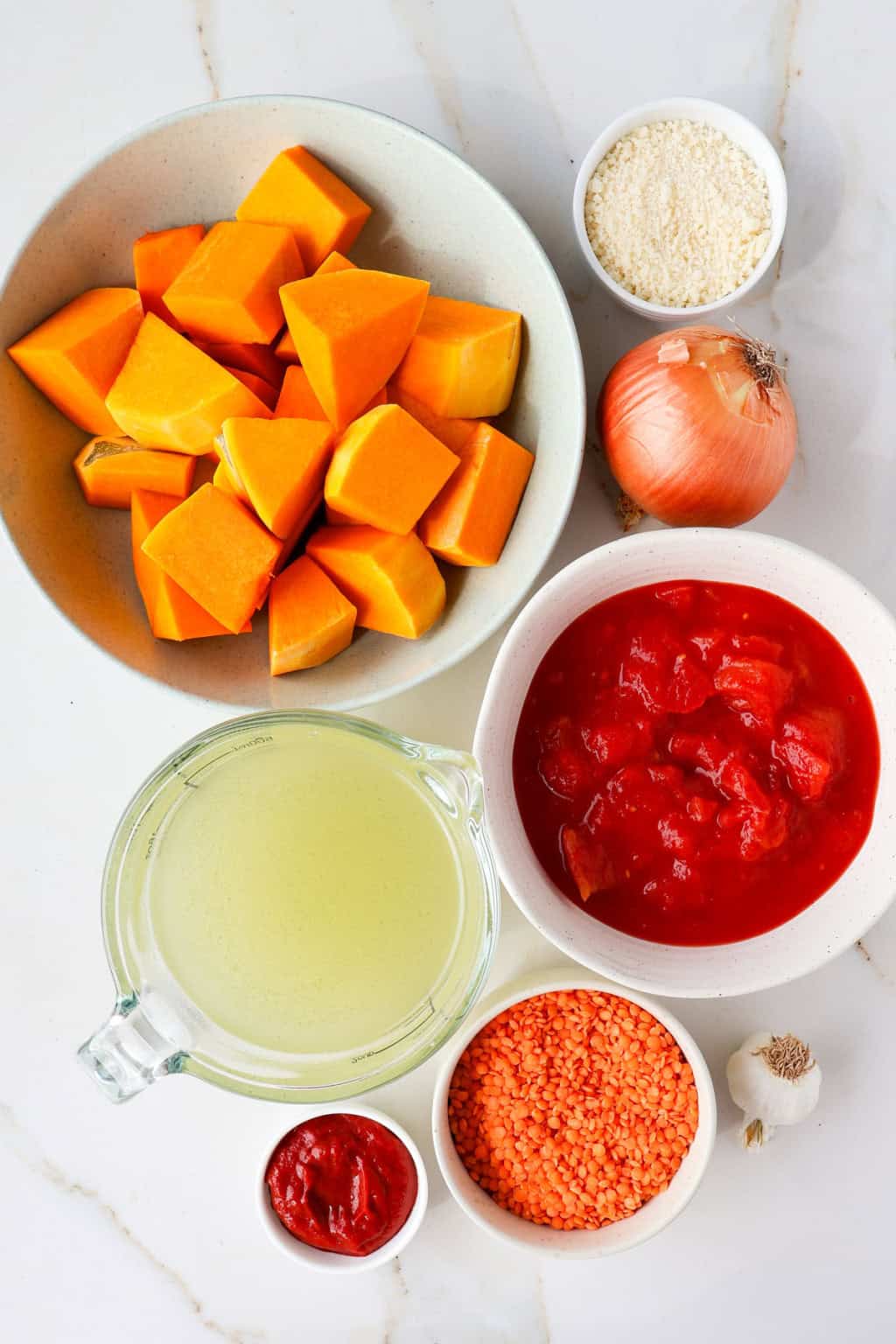 The BEST Pumpkin Tomato Soup